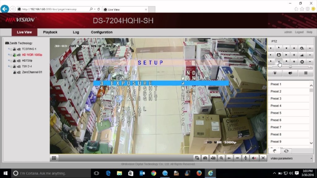 Hướng dẫn bật menu OSD trên camera Hikvision - Camera-Z.com
